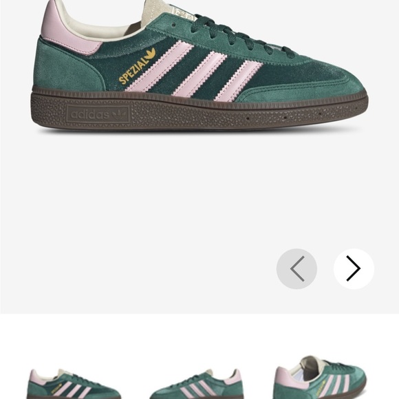 adidas | Shoes | Adidas Spezial Green And Pink Sneakers | Poshmark